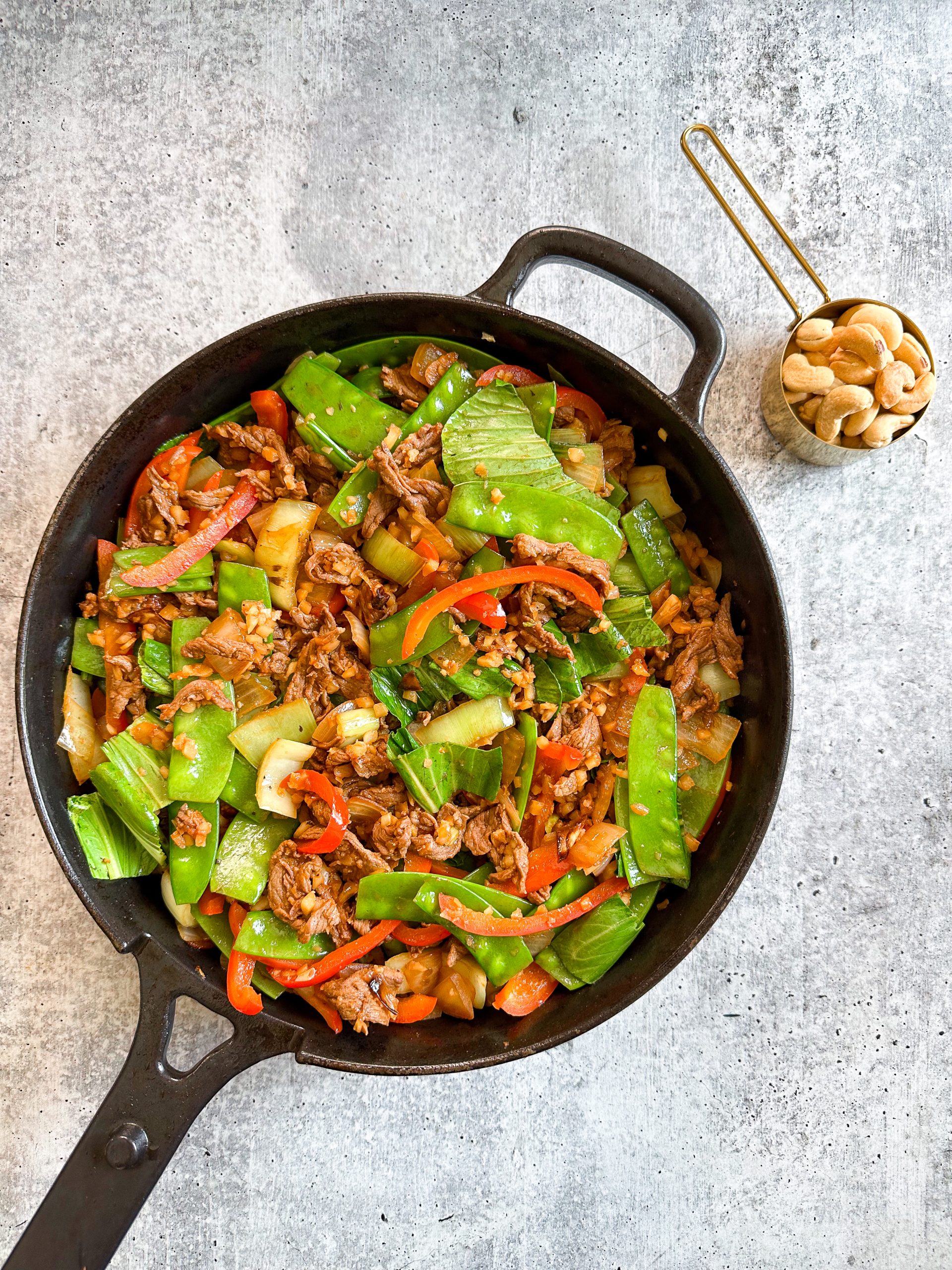 Bison Stir Fry Dinner - Shirley Plant